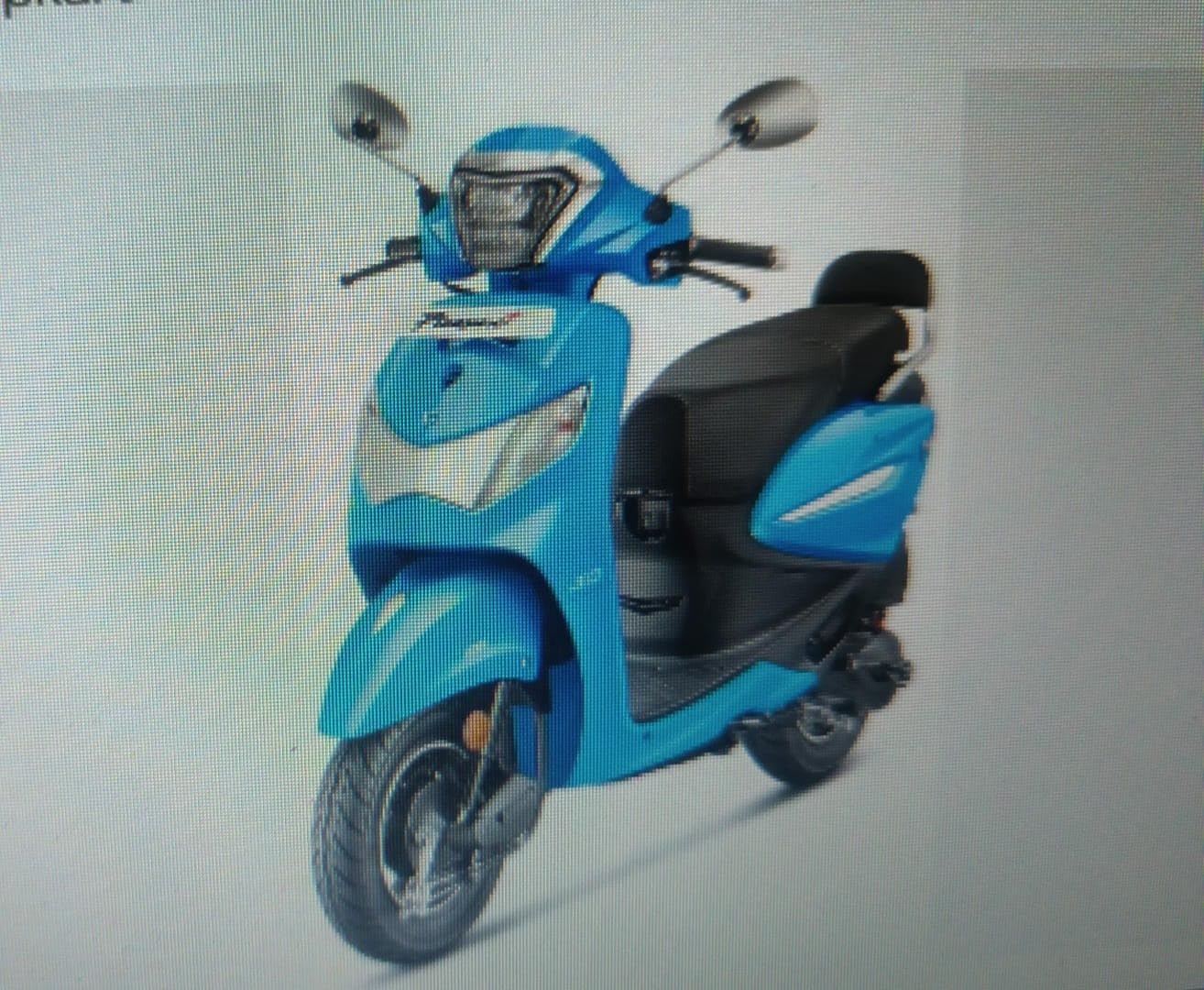 Hero PLEASURE+ VX Scooter Polestar Blue Booking for Ex-Showroom Price ...