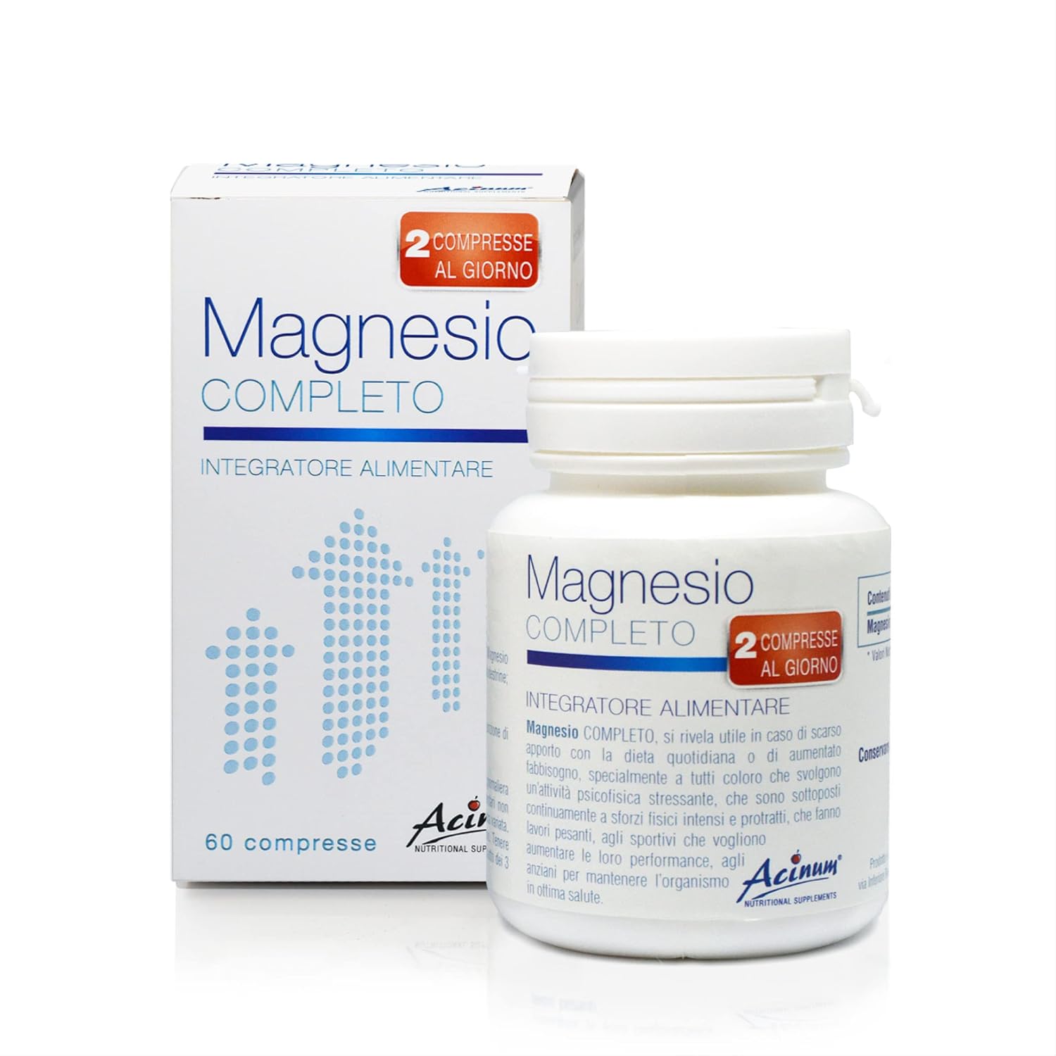 Magnesio Completo Acinum Integratore per Scarso Apporto di Magnesio ...