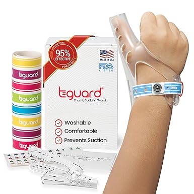TGuard AeroThumb Treatment Kit to Stop Thumbsucking (Medium (Ages 5-6 ...