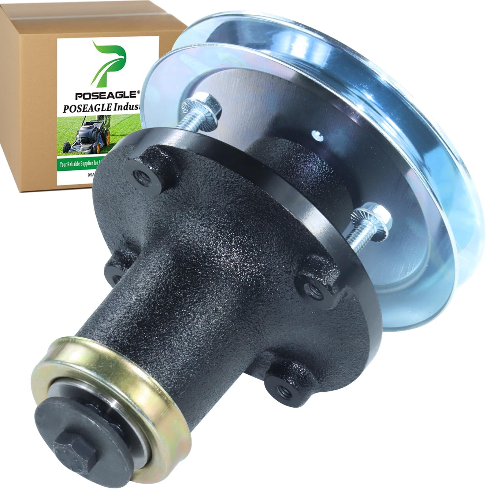 Amazon.com : POSEAGLE 539131898 Spindle Assembly with 539113300 Pulley ...