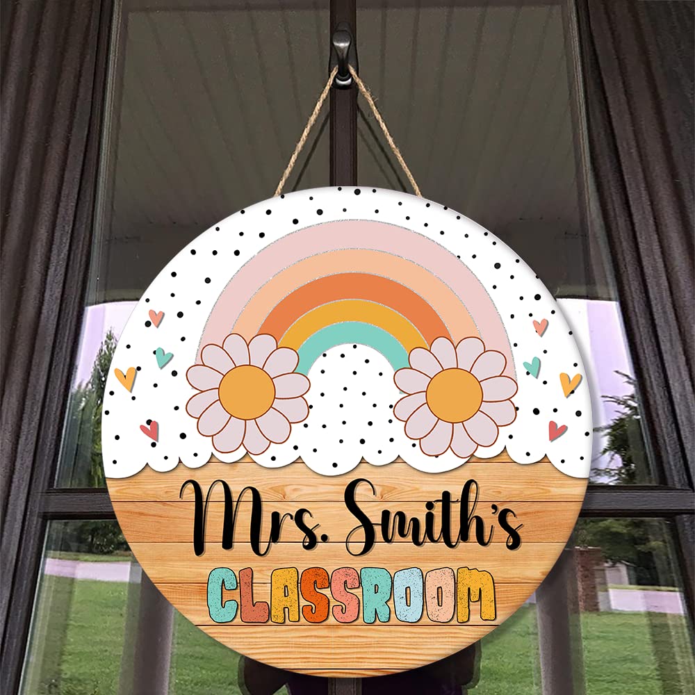 Amazon.com: Personalized teacher sign, classroom decor,teacher decor ...