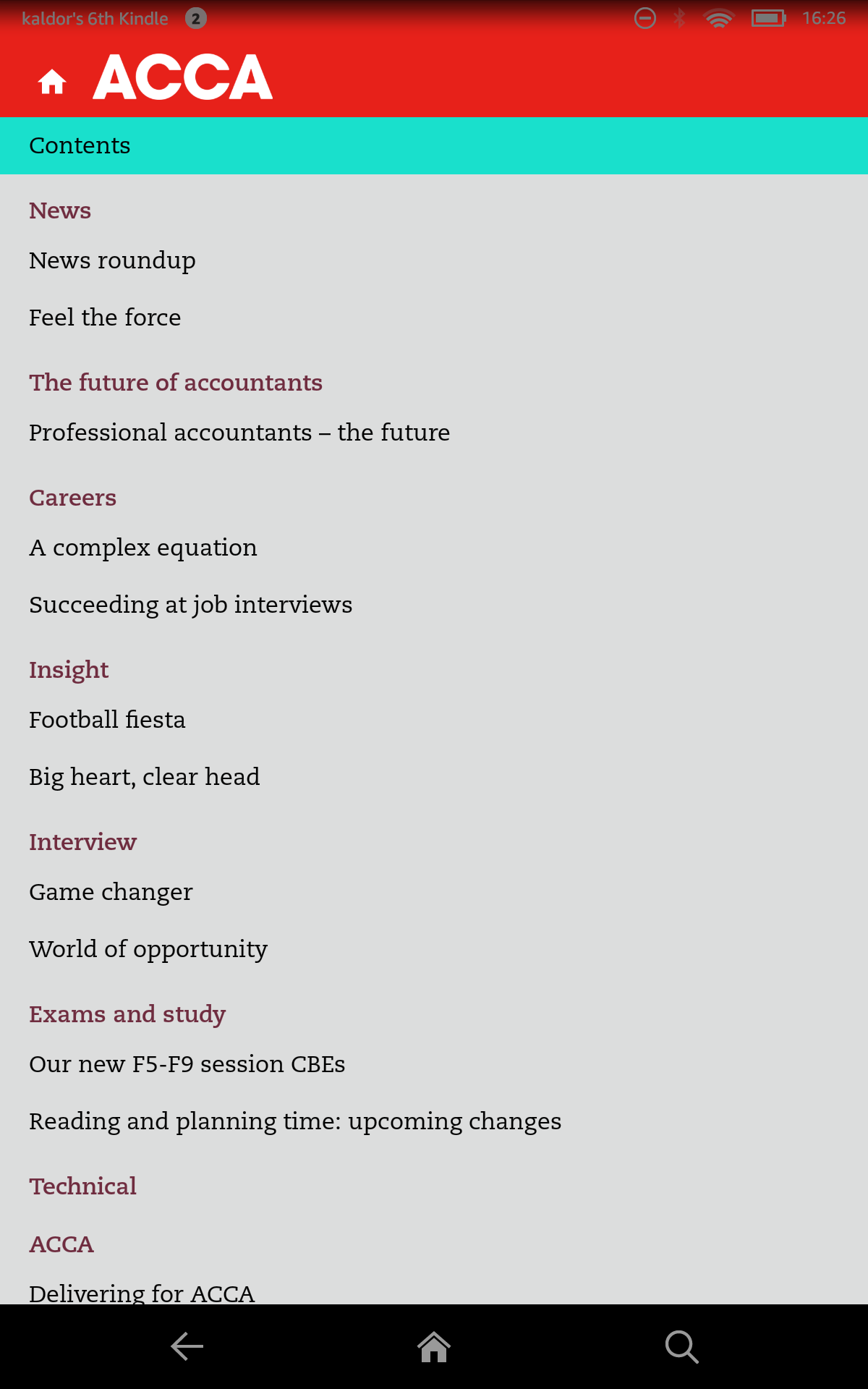 Student Accountant - App on the Amazon Appstore