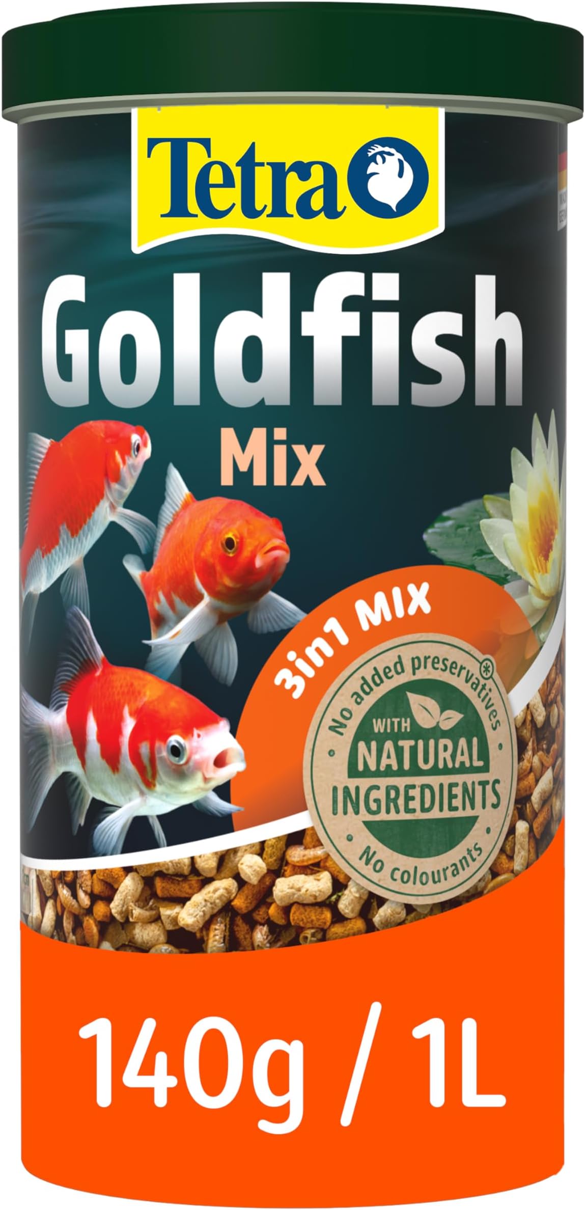 Tetra Goldfish Pond Fish Food Variety 140g - biologically balanced for ...