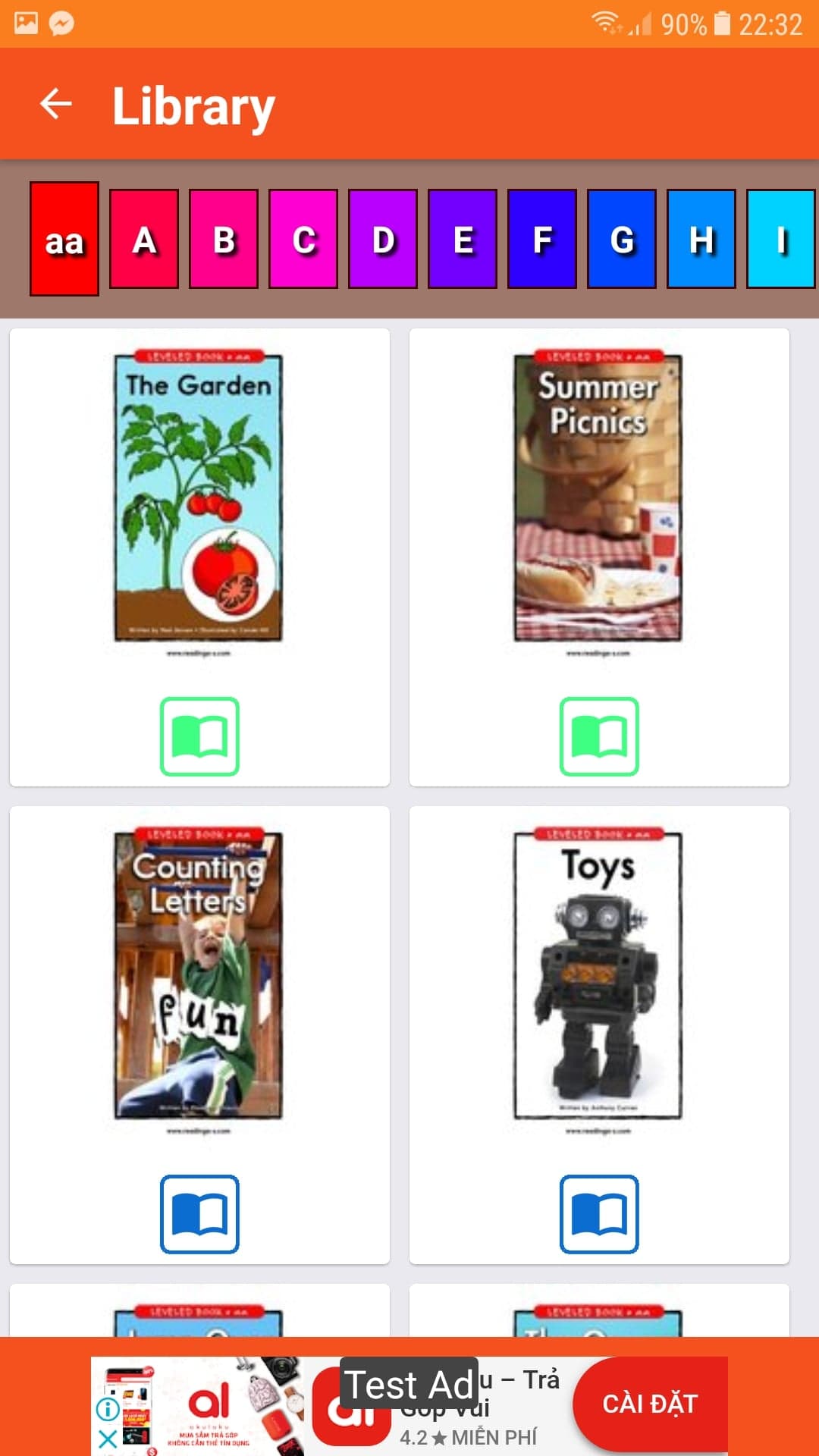 Books Kids A2Z - App on Amazon Appstore