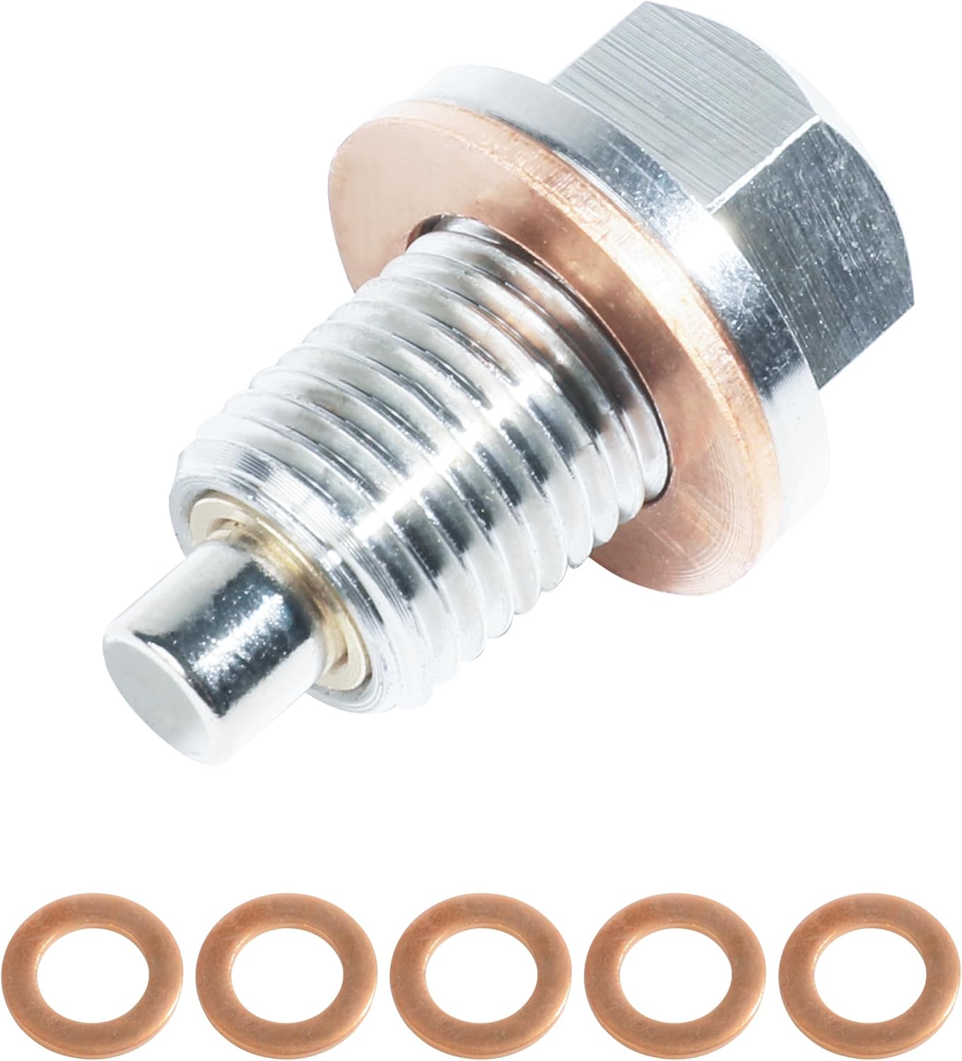 iolory Car Magnetic Oil Drain Plug,Magnetic Oil Drain Plug,Automotive ...