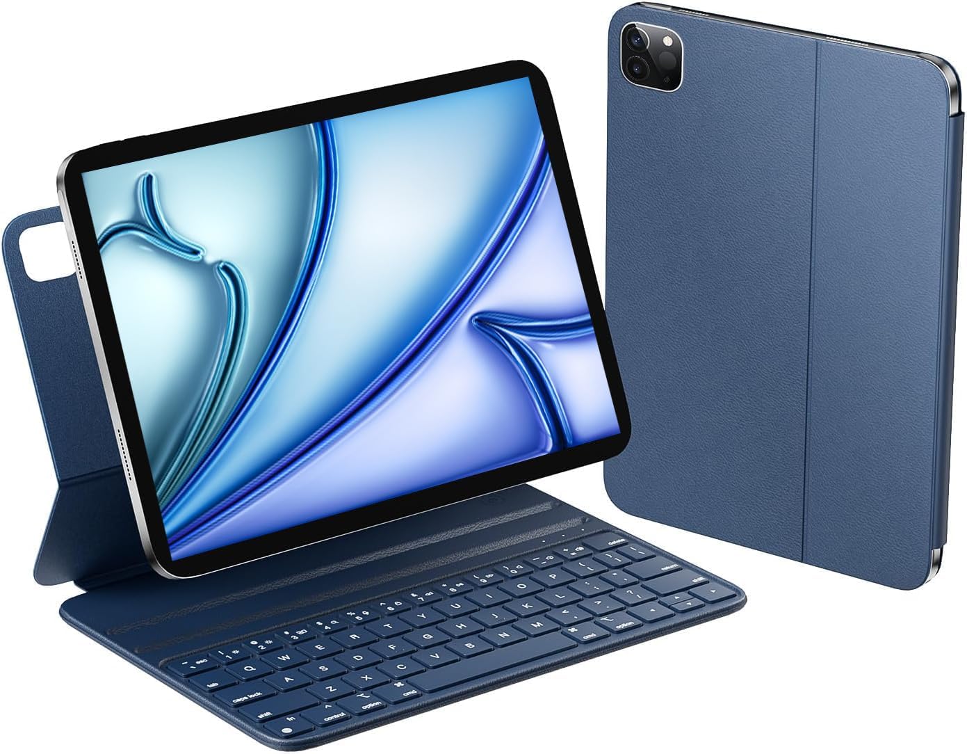 ESR iPad Air 11 inch Case with Keyboard(M2), iPad Air 6th Gen(2024 ...