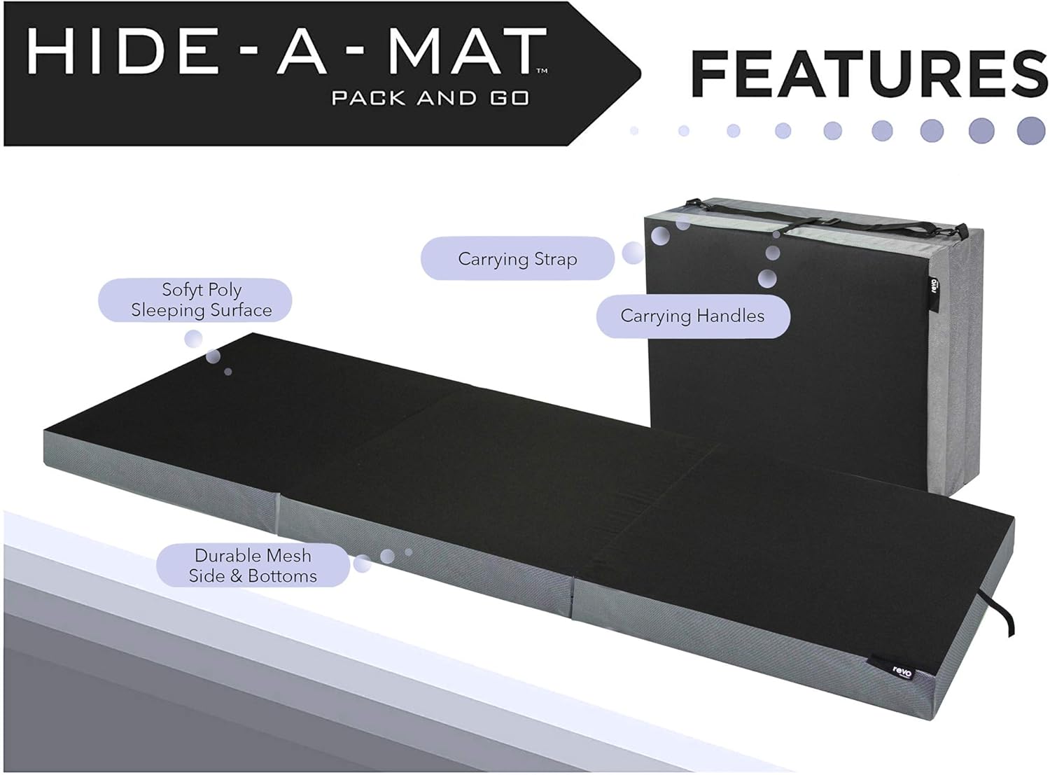 Trifold Hide’A Mat Jr. Twin – Yaxa Guatemala