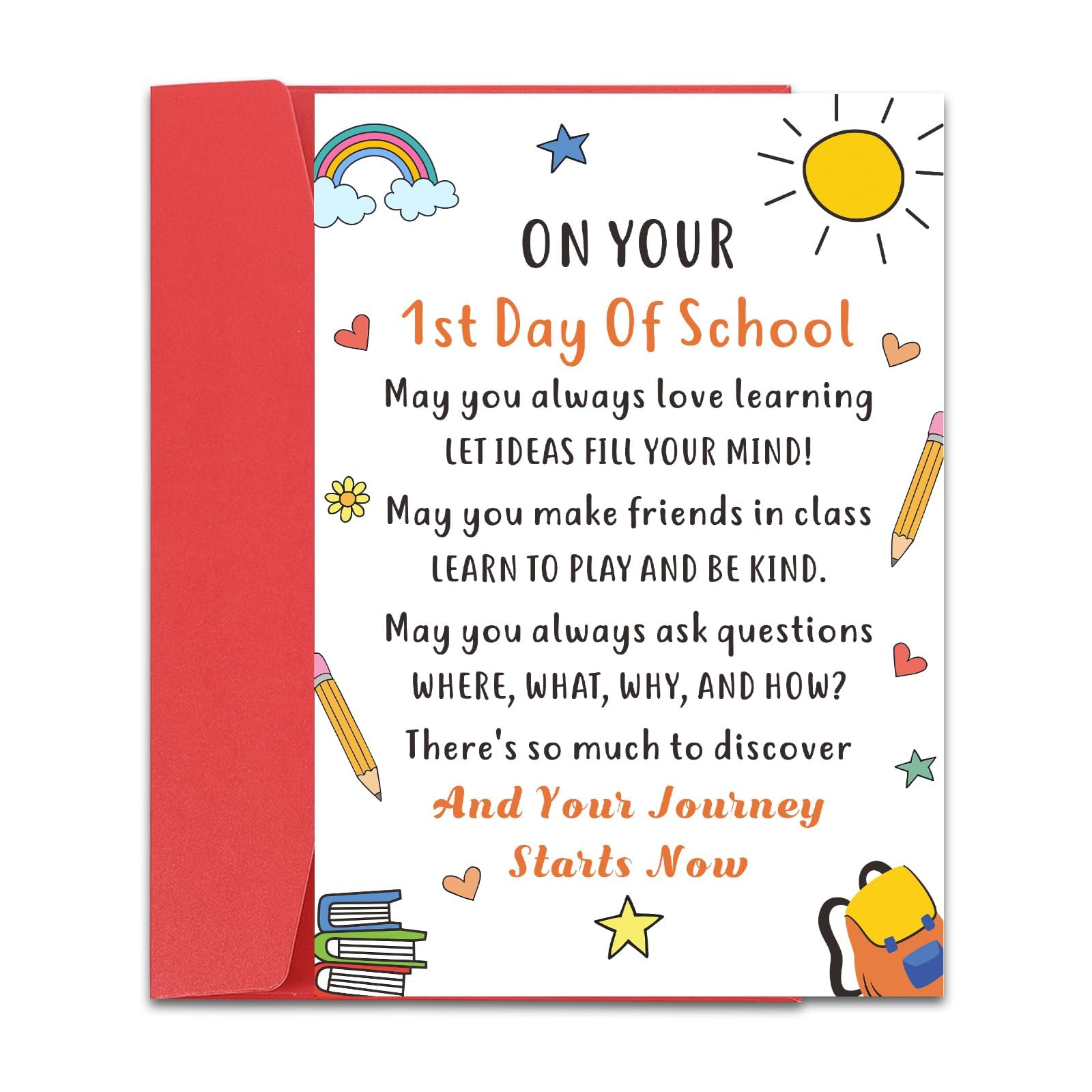 Snapklik.com : First Day Of School Gifts For Kids From Mom Dad Back To ...