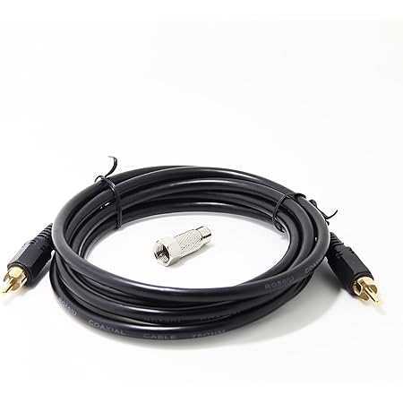 Amazon.com: RCA to F Adapter, Atari Adapter for TV, 2-Pack Coax Male to ...