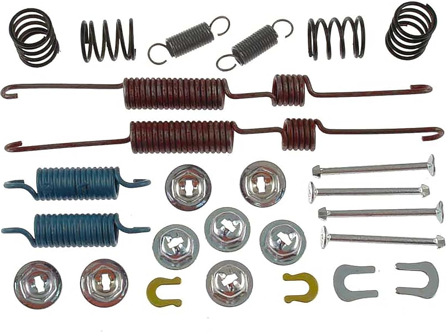 Amazon.com: ACDelco Professional 18K674 Rear Drum Brake Spring Kit with ...