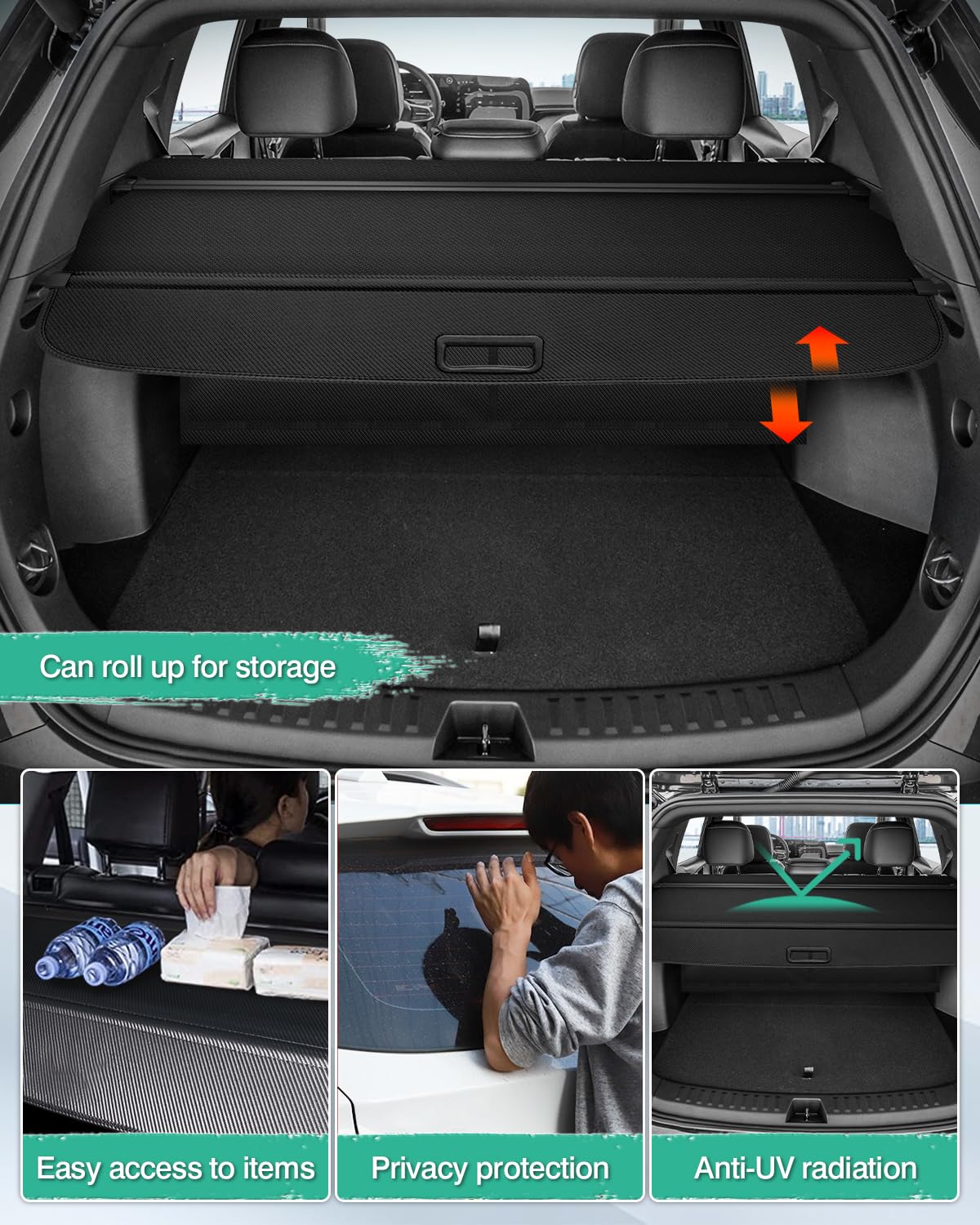 Snapklik.com : Powerty Cargo Cover For 2025 2026 Chevy Chevrolet ...