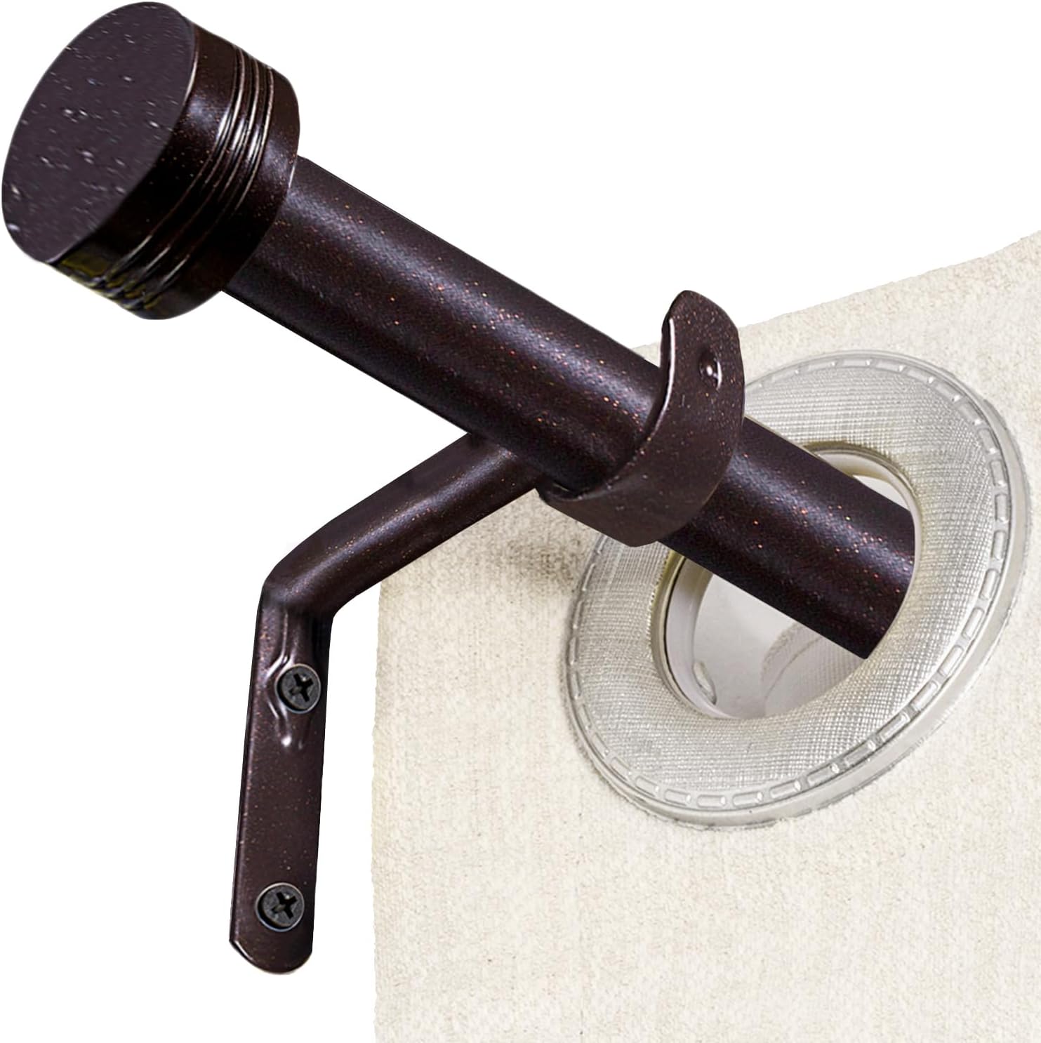 Amazon.com: WORLD RODS Adjustable Curtain Rods-18 to 144 Inches,1 Inch ...