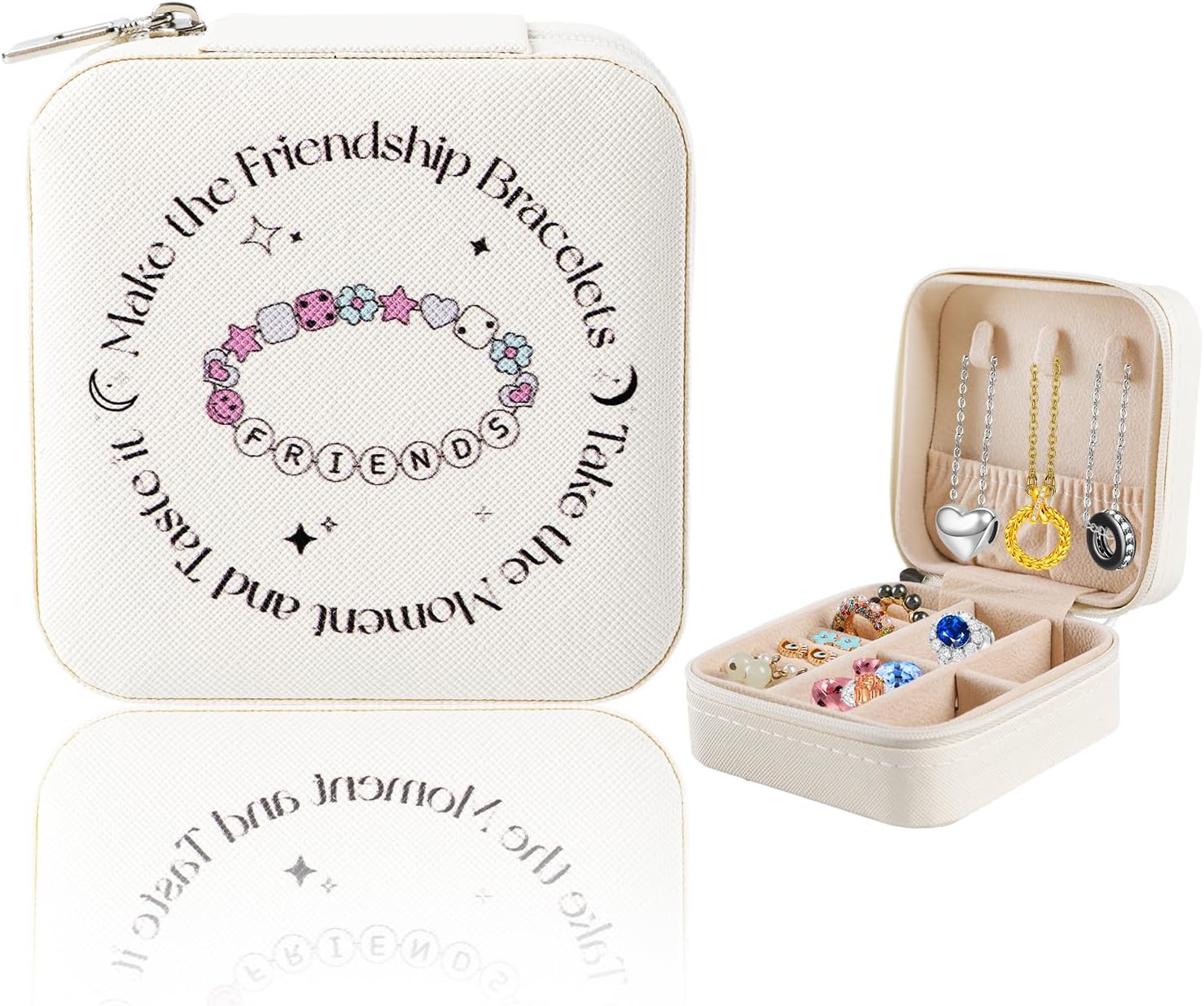 Amazon.com: GIFTSFARM Jewelry Box, Small Jewelry Case for Taylor Fans ...