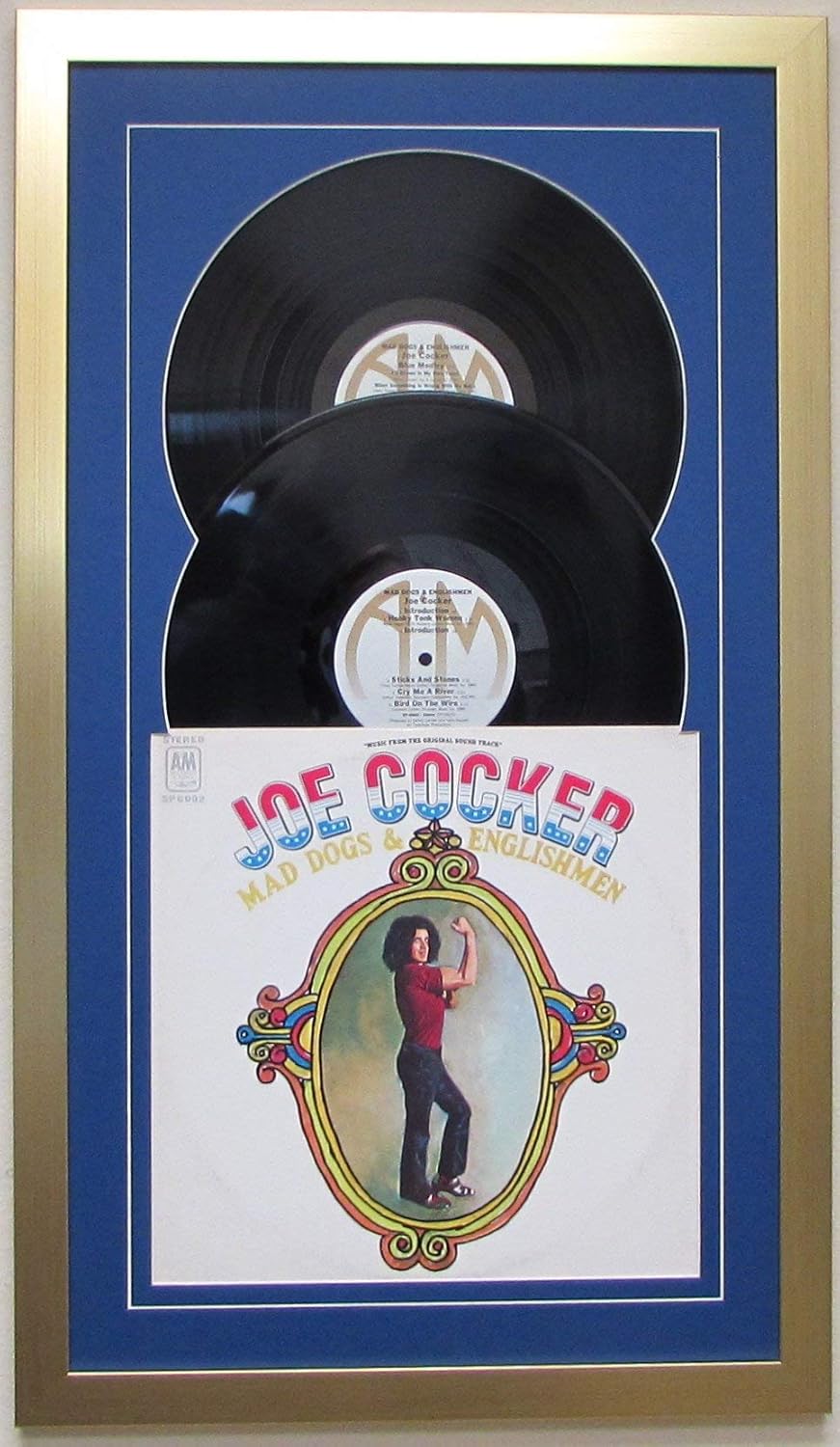 Amazon.com - Record Album Double Vinyl LP Frame Display Featuring Dark ...