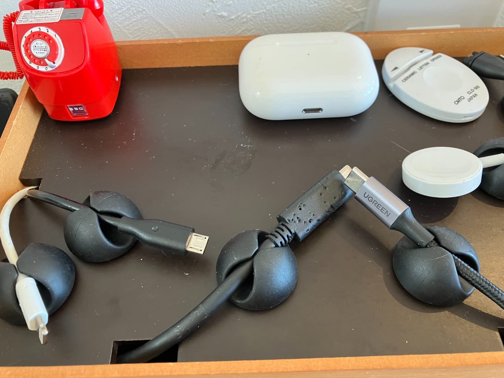 Amazon.co.jp: Cable Drip, MAVEEK Cable Clip Cord Clip Cord Hook Cable ...