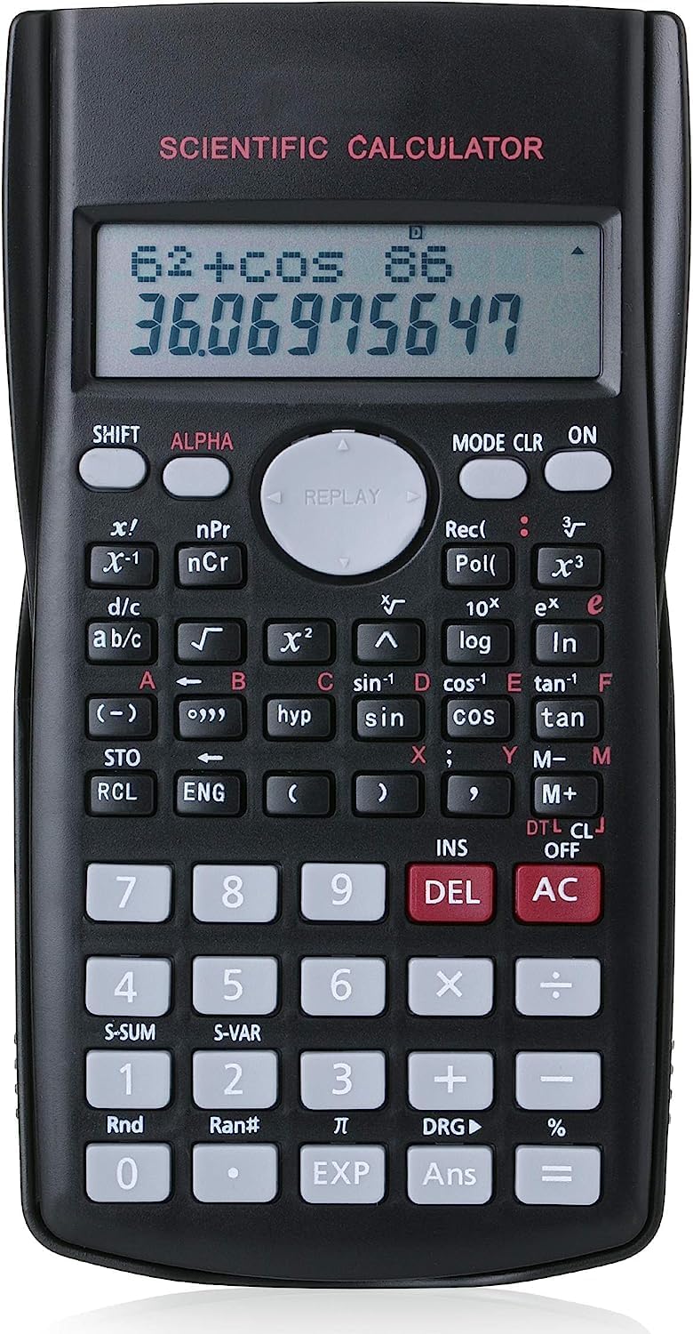 Scientific Calculator, Engineering Scientific with 240 Function ...
