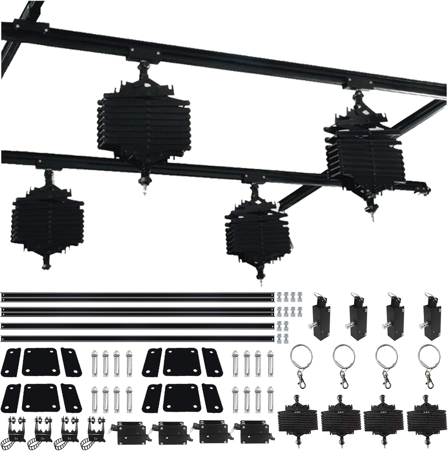 Amazon.com : 59" x 59" Pantograph Studio Ceiling Rail System Complete ...