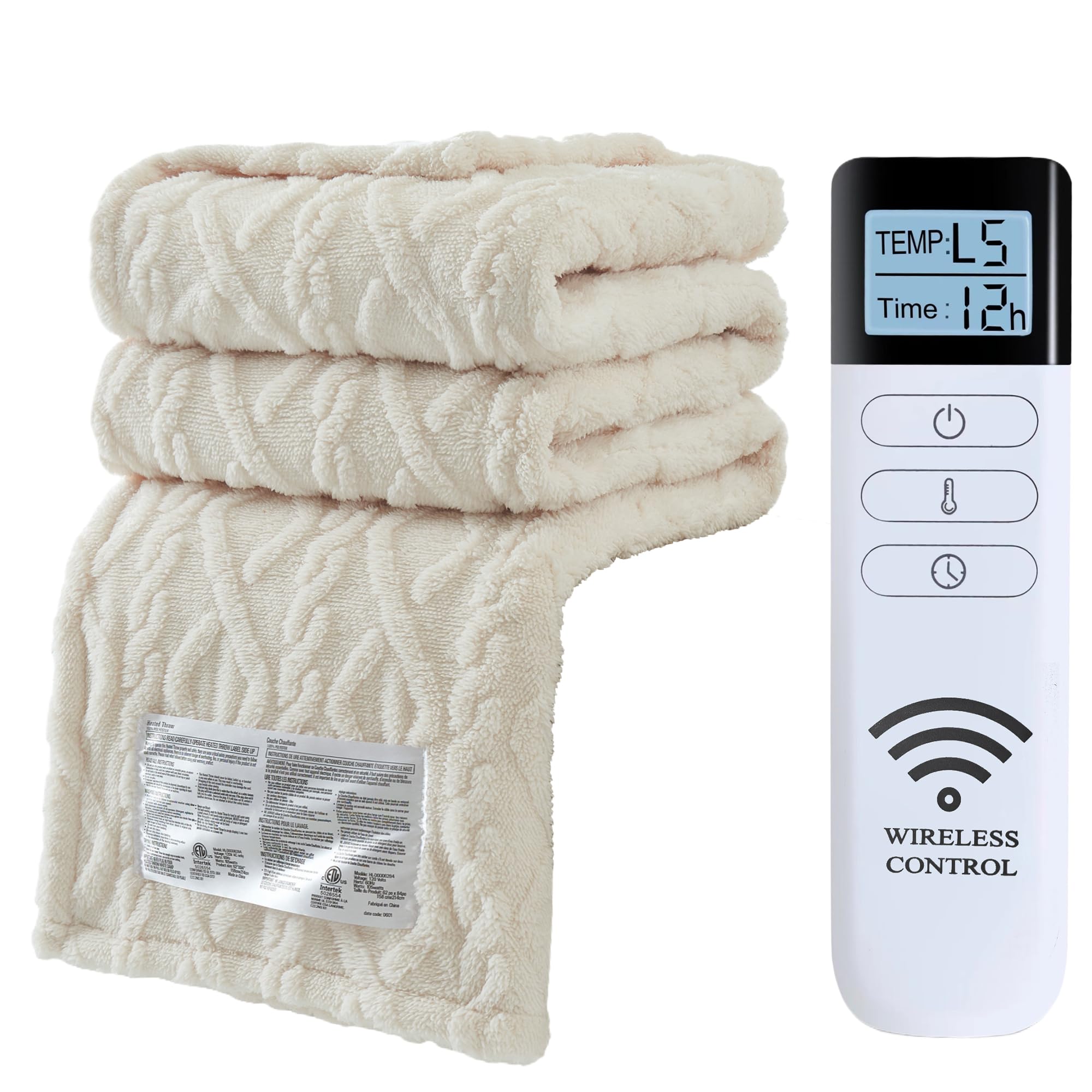 Amazon.com: XINIUSLEEP Heated Blanket Electric Blanket - Heating ...