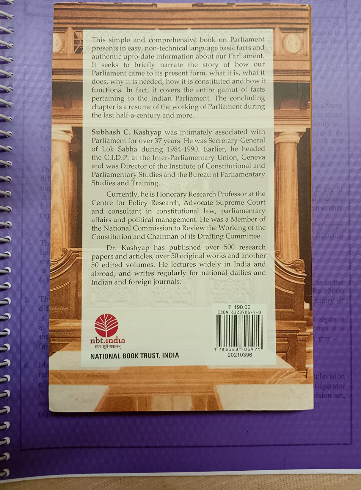 Our Parliament : Subhash C. Kashyap: Amazon.in: Books