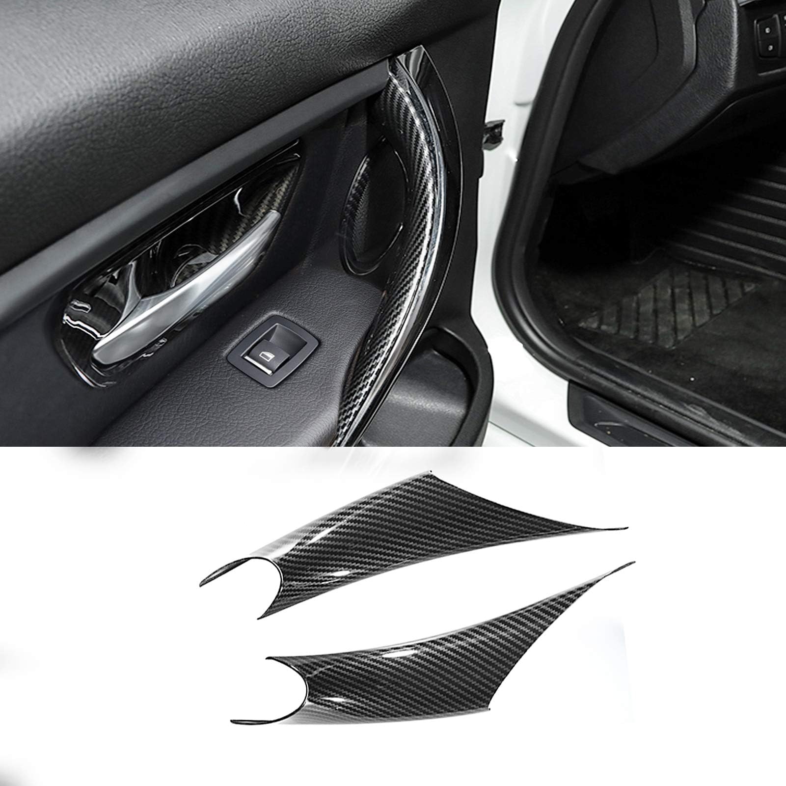Amazon.com: 2PCS Door Pull Handle Covers Replacement for BMW 3 4 Series ...