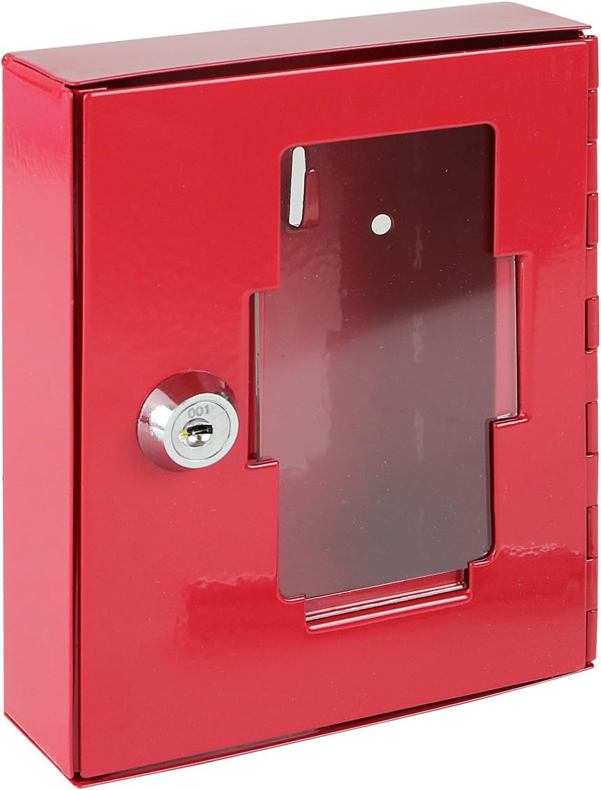 HMF 1021-03 Emergency Key Box with Glass Breaker 15 x 12 x 4 cm, RAL ...