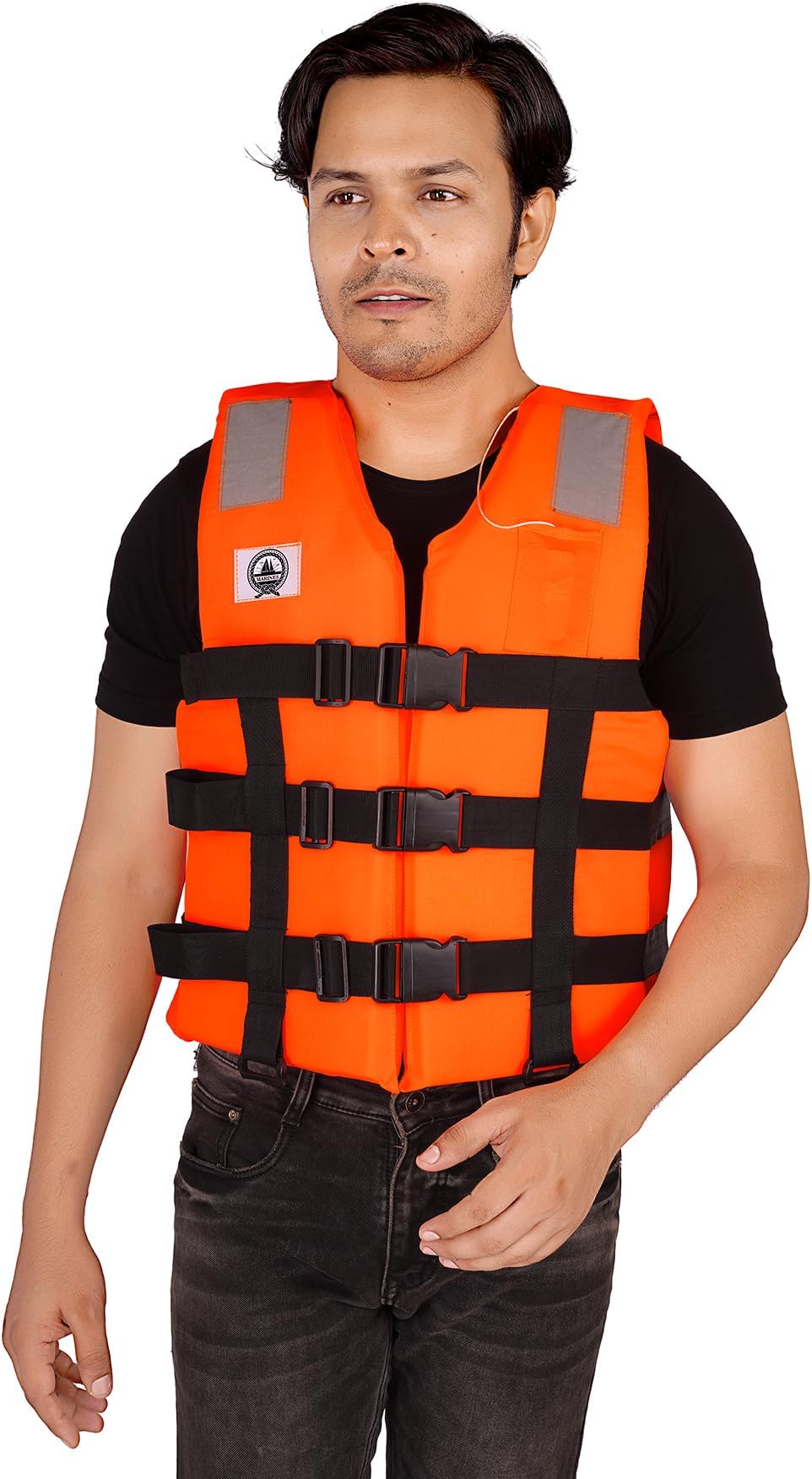 APEX Ship Life Jacket for Adult Weight Capacity Upto 95 kgs,Buoyancy ...