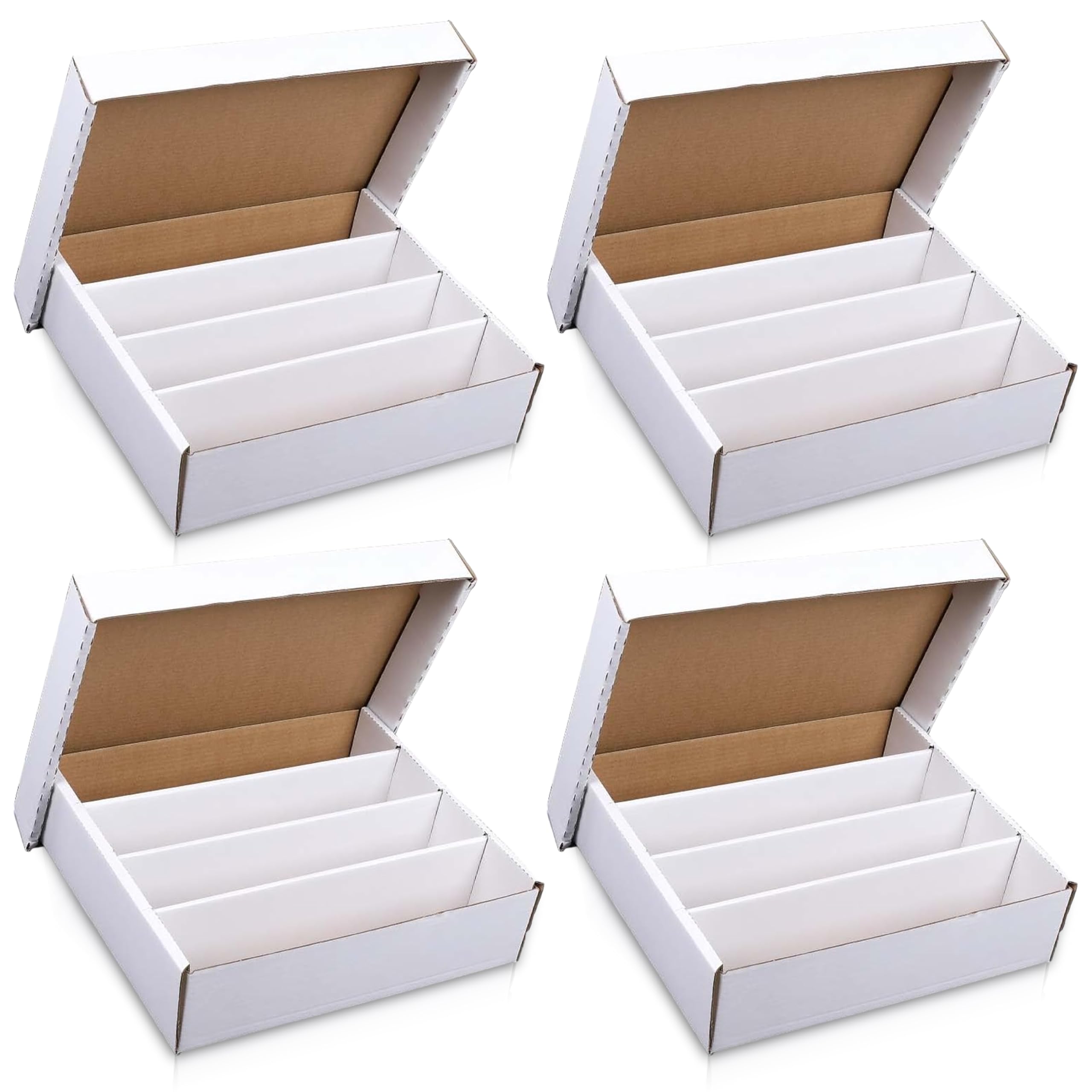 Amazon.com: (4) Premium 3200 Count Storage Box 4 Row Monster - 200 ...