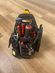 Amazon.com: Toughbuilt Electrician ClipTech Pouch and Hub - 13 Pockets ...