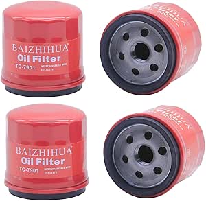 Amazon.com: 4 Pcs BAIZHIHUA 29539579 External Spin-on Oil Filter ...