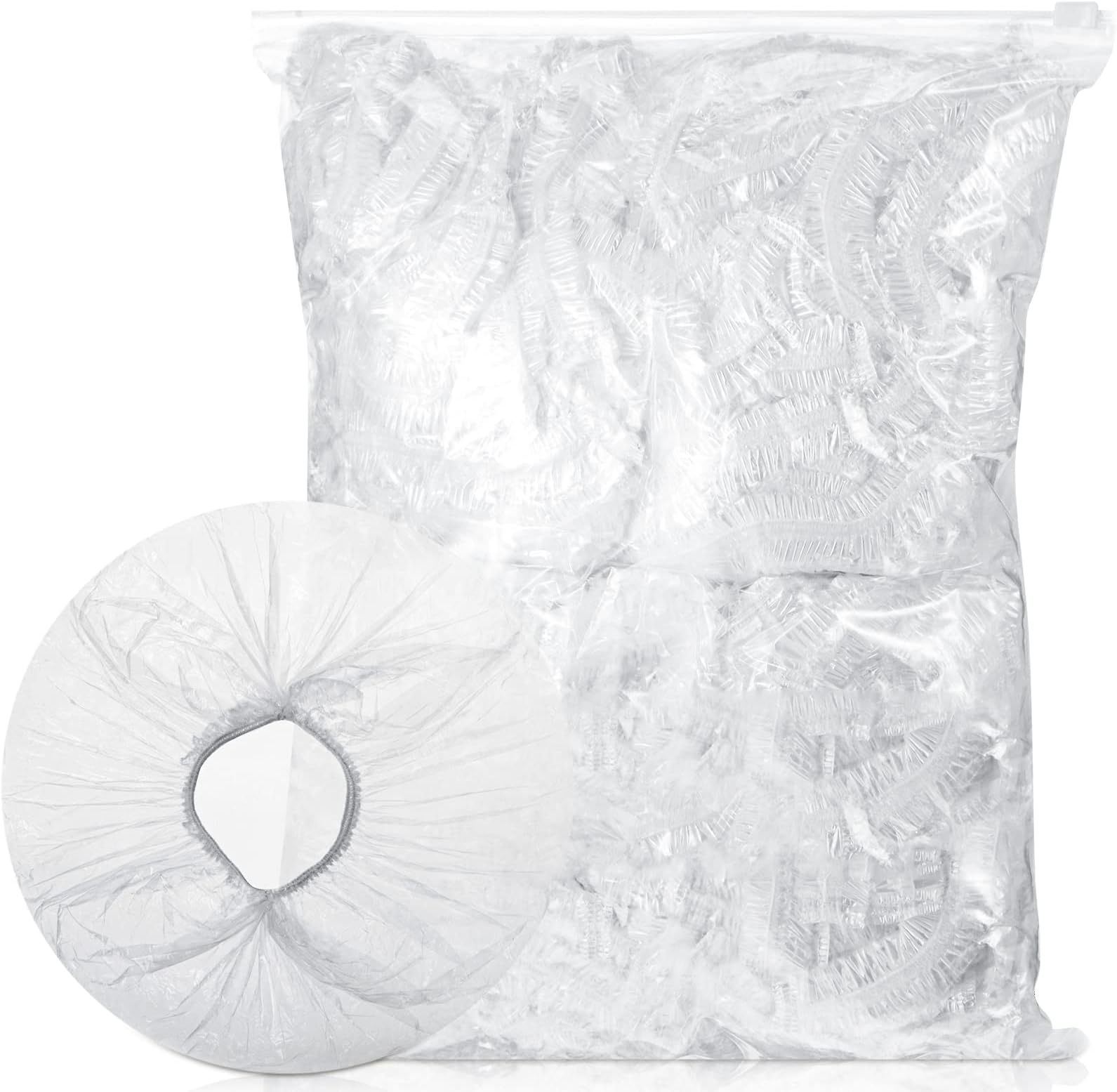 Amazon.com: TaoBary Disposable Food Covers Elastic Plastic Covers with ...