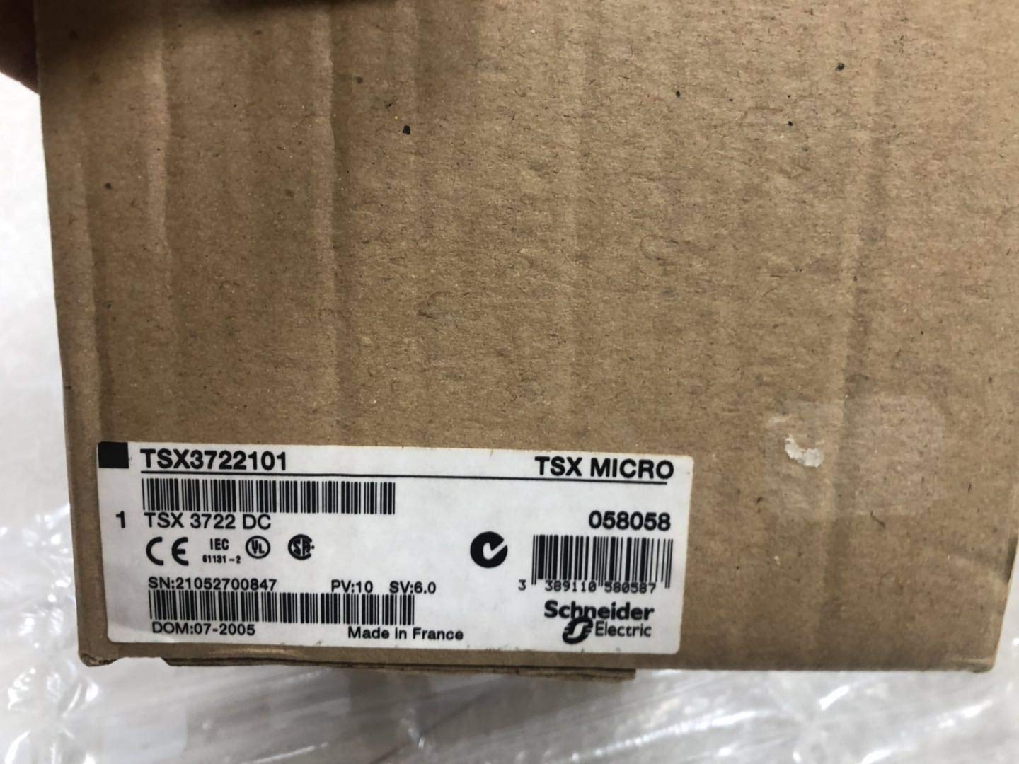 TSX3722101 TSX Micro Module PLC Module TSX 3722101 Modular Base ...