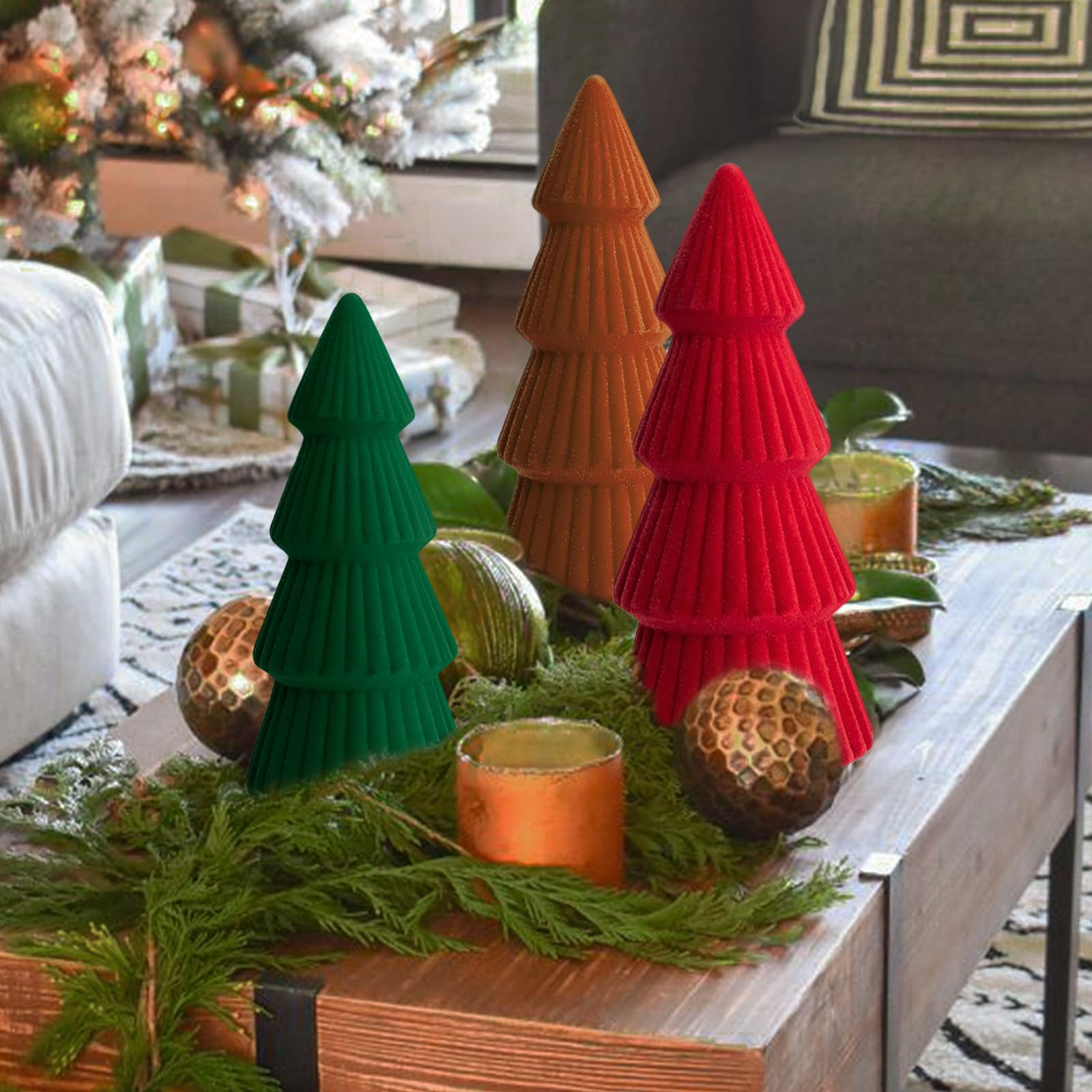 Cone Tree Christmas Table Decorations 2+ Thousand Christmas Table