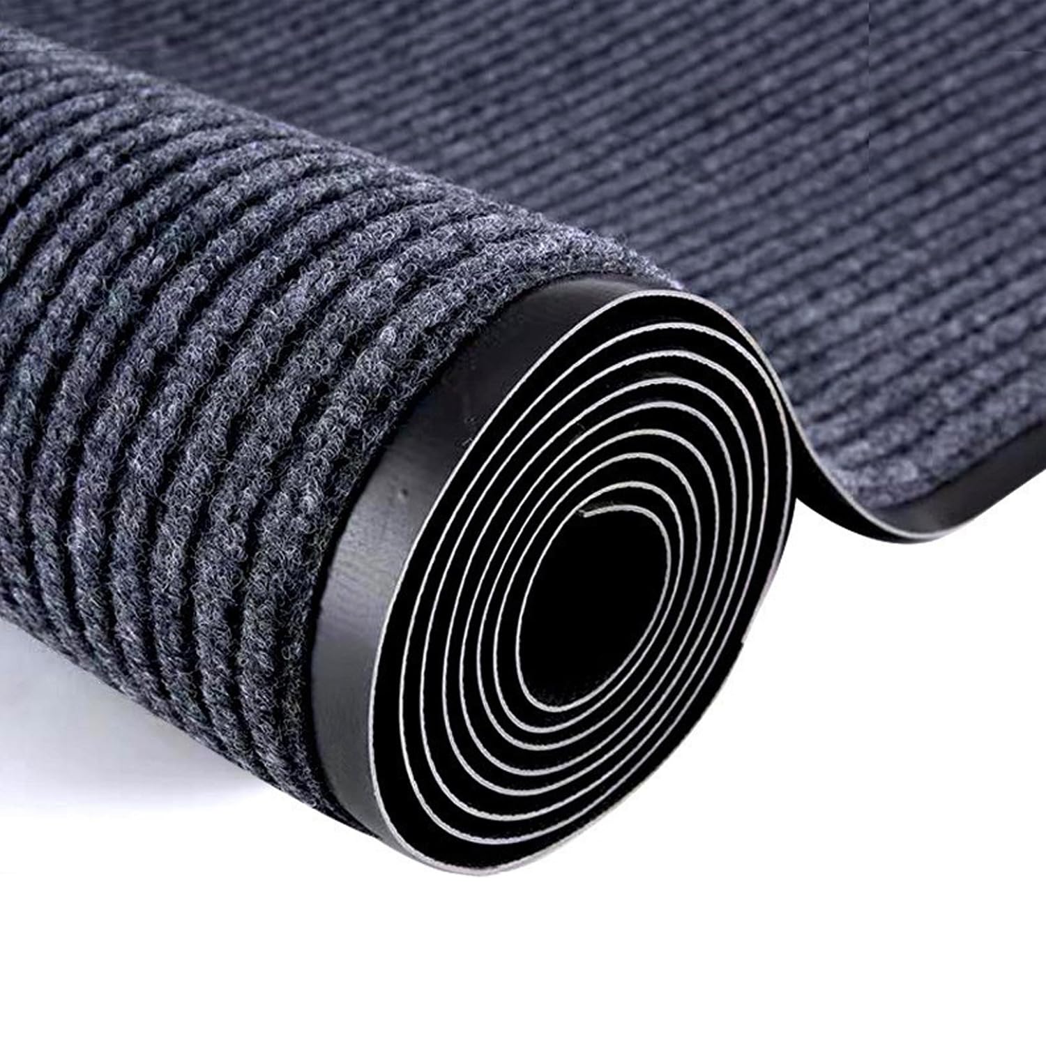 ISXACFF 16.4ftx3ft Commercial Runner Rug Double Stripes Floor Mat ...