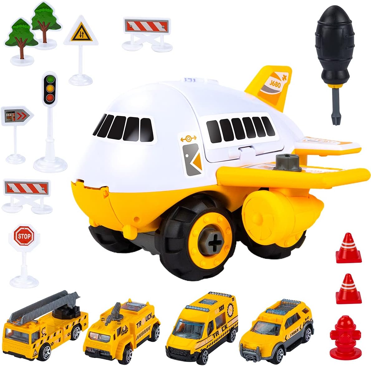 Amazon UNIH Take Apart Airplane With Drill Toys For 2 3 4 Year Old Amazon UNIH Take Apart Airplane With Drill Toys For 2 3 4 Year Old