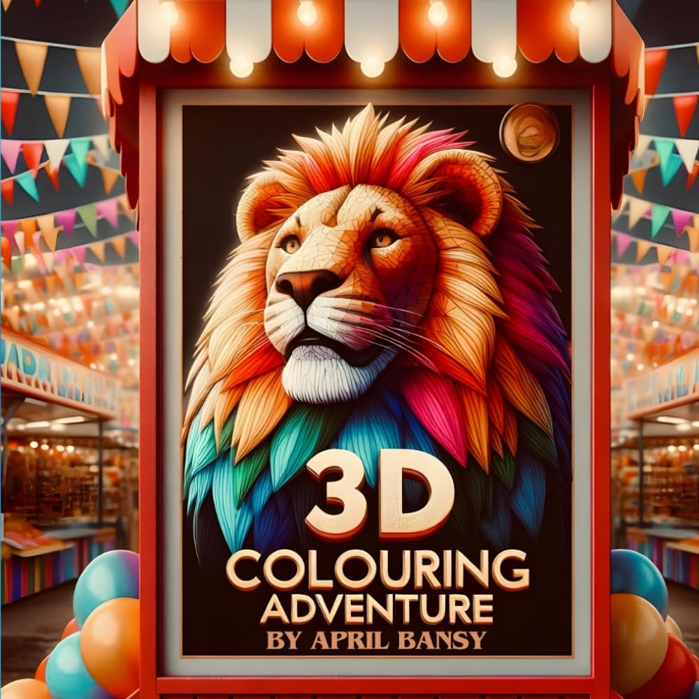 Amazon.com: 3D COLOURING ADVENTURE: Where Colours Come Alive in 3D, embark on a unique journey ...