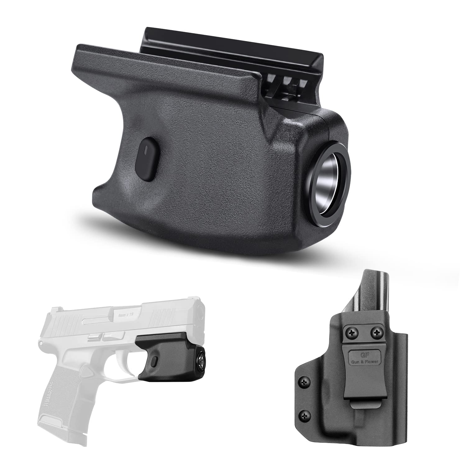 Snapklik.com : Pistol Light For Sig P365 / P365X/ P365XL, 150 Lumens ...