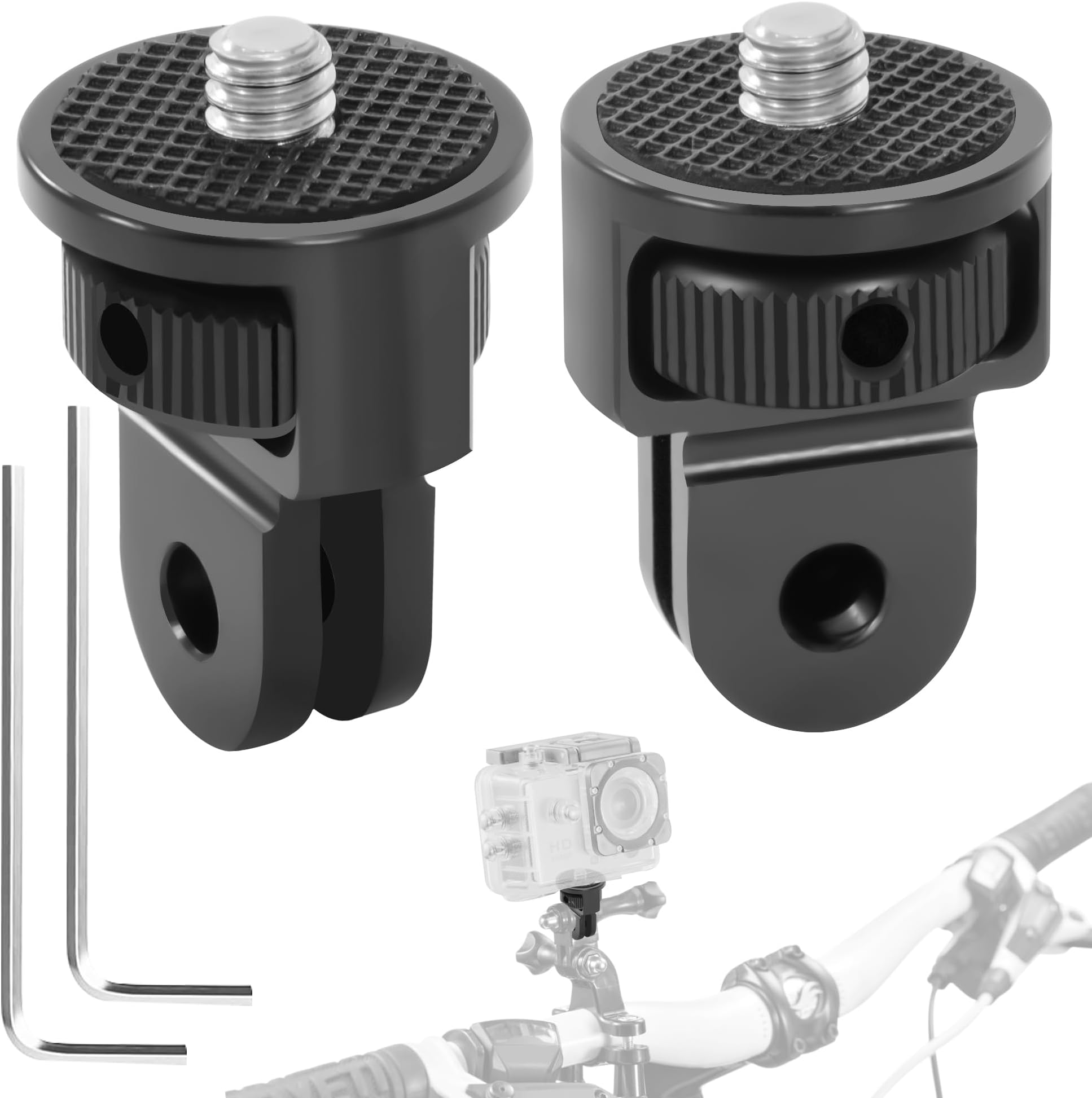 1/4" Adapter Schraubenkopf Kamerahalterung, Kamerastativhalterung für ...