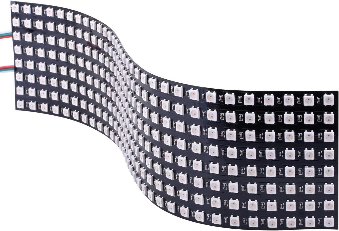 AKATING WS2812B RGB 5050SMD Individually Addressable Digital LED Matrix ...