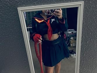 Amazon.com: Ya-cos Halloween Girl's Battlesuit Ryuko Matoi Dress Outfit ...