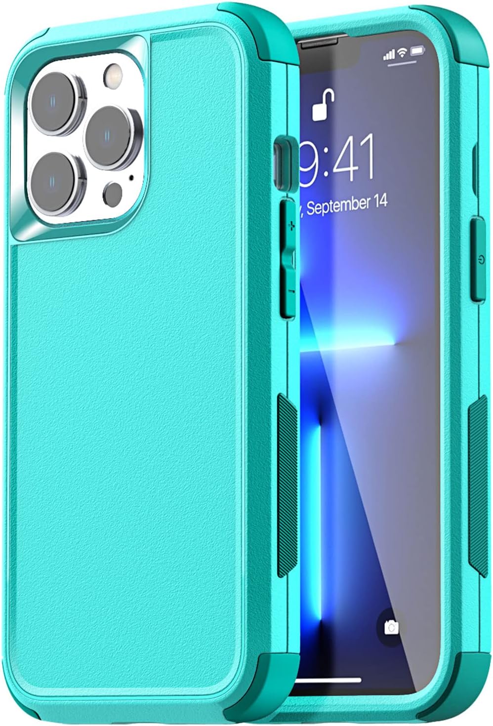 Amazon.com: AICase Rugged Case for iPhone 13/12 Pro Max, Heavy Duty 3 ...