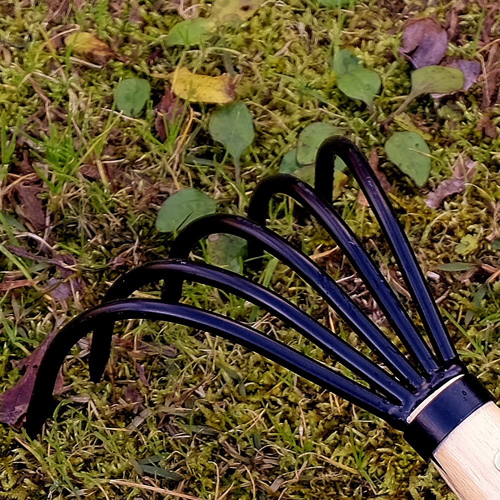 Snapklik.com : Hand Cultivator Garden Tool 10", Handheld Rake For ...