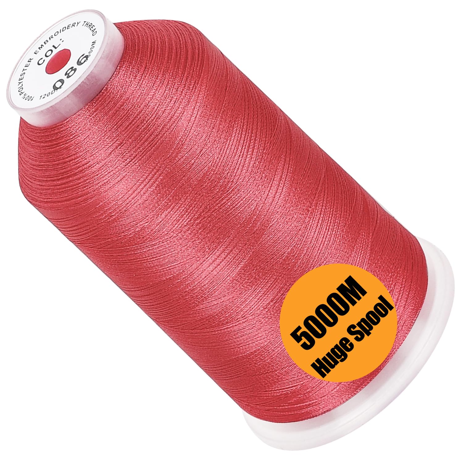 Amazon.com: New brothread - Single Huge Spool 5000M Each Polyester ...
