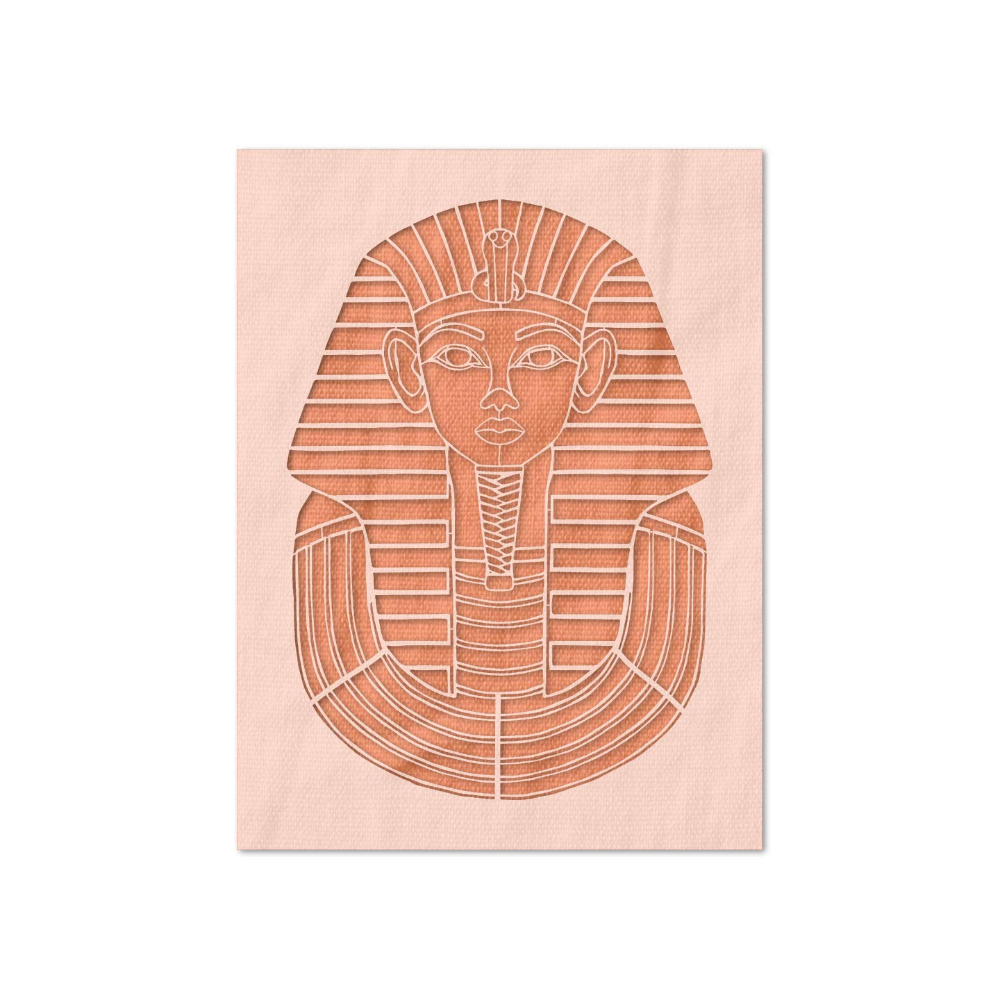 King Tut Stencil Egypt Tutankhamun Golden Mask For King Tut Coin 2022