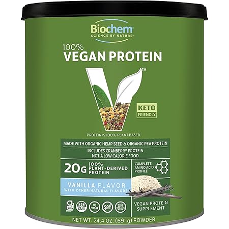 Amazon.com: Biochem, Whey Protein Powder, 20g of Protein to Support ...