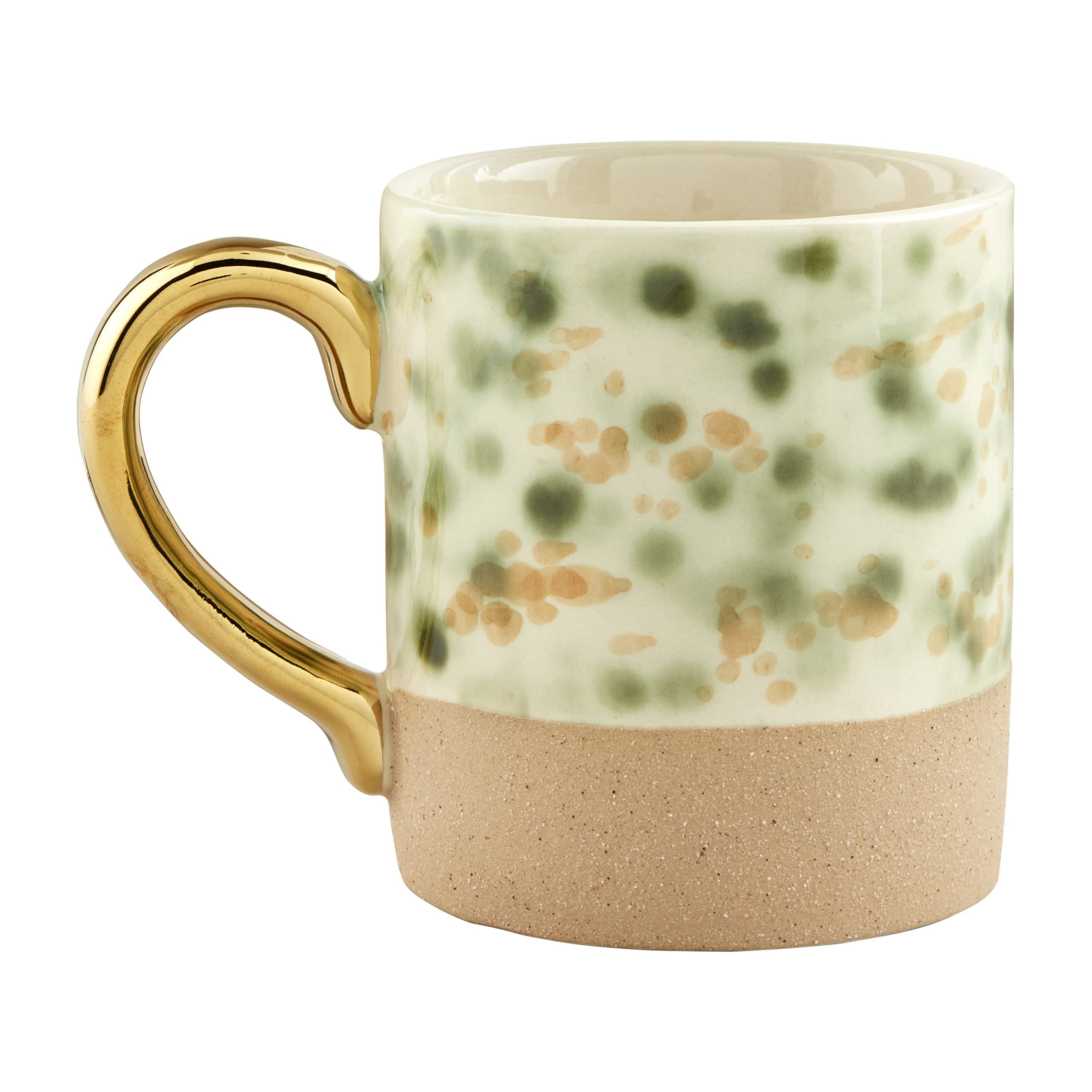 Amazon.com: Mud Pie Coffee Mug, Brown Splatter, 12 oz : Home & Kitchen