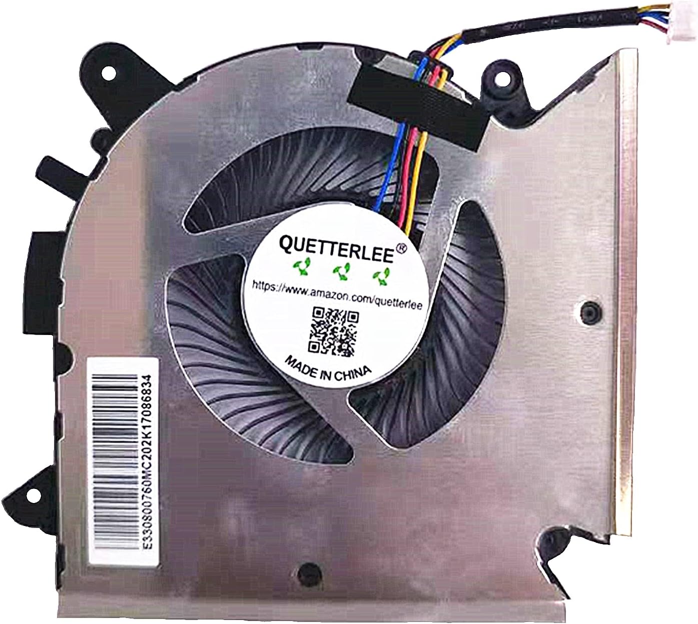 QUETTERLEE Replacement New CPU Cooling Fan for MSI GF63 Thin GF63 Thin ...