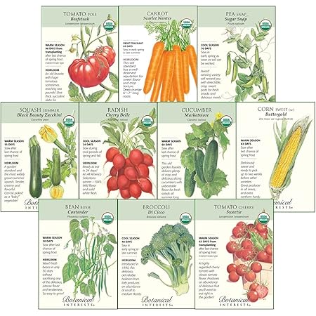 Amazon.com : Botanical Interests "Tomato Lovers" Non-GMO Seed ...