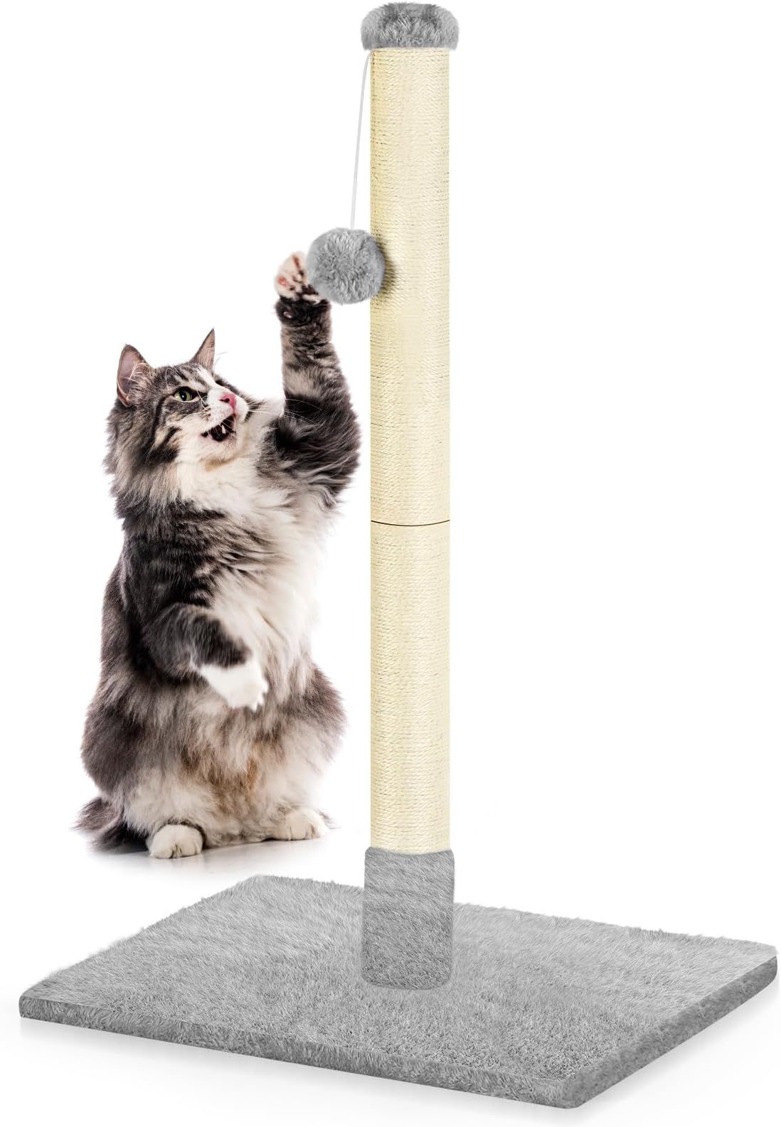 Amazon.com : Cat Post Scratcher for Large Cats 32 Inch Tall Cat ...