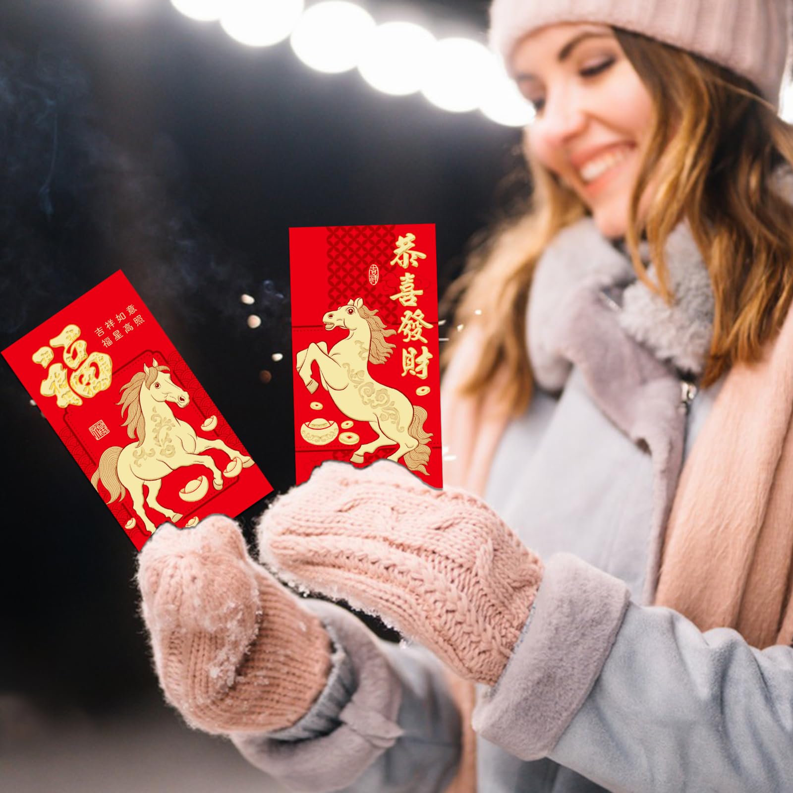 Money Envelopes For Cash Amreich 36 Pcs Chinese New Year Red Envelopes ...