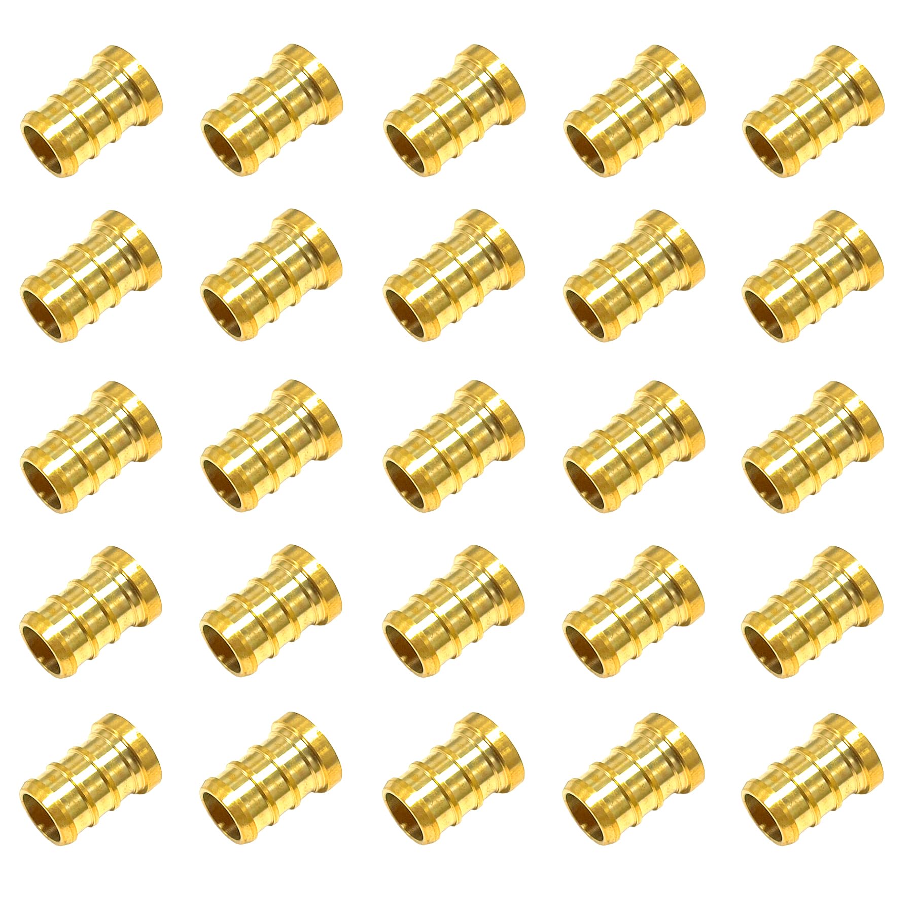 Amazon.com: ASTM F-1807 Brass Pex Fitting, 25pcs 1/2 inch Pex Plug, No ...